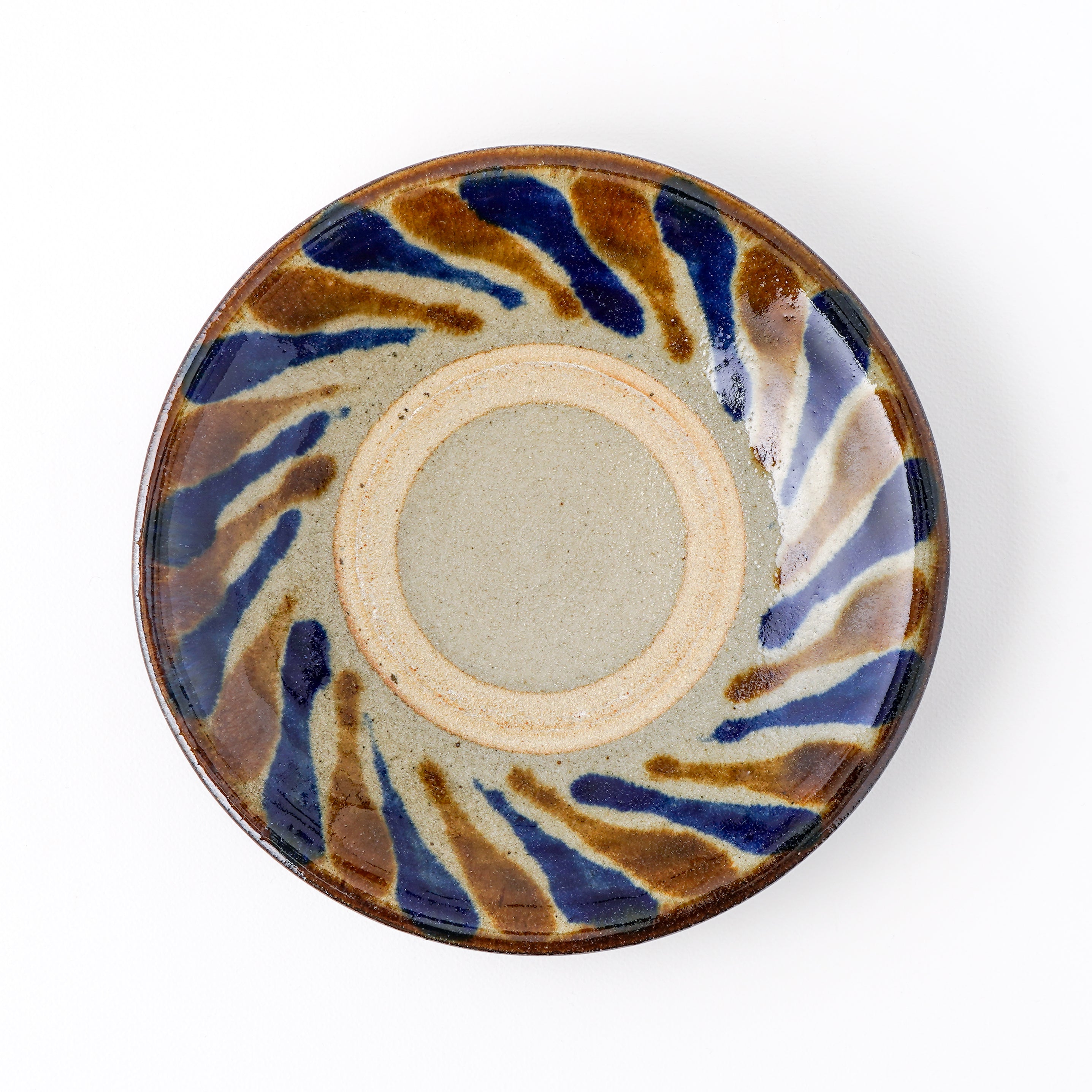 やちむん與那城 皿 6寸 K – mono+iku 育む、暮らしの道具店