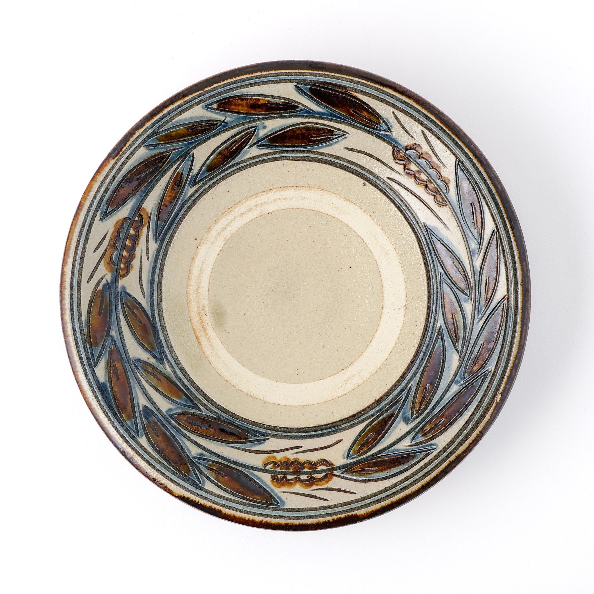 神谷窯 皿 8寸 重ね B – mono+iku 育む、暮らしの道具店