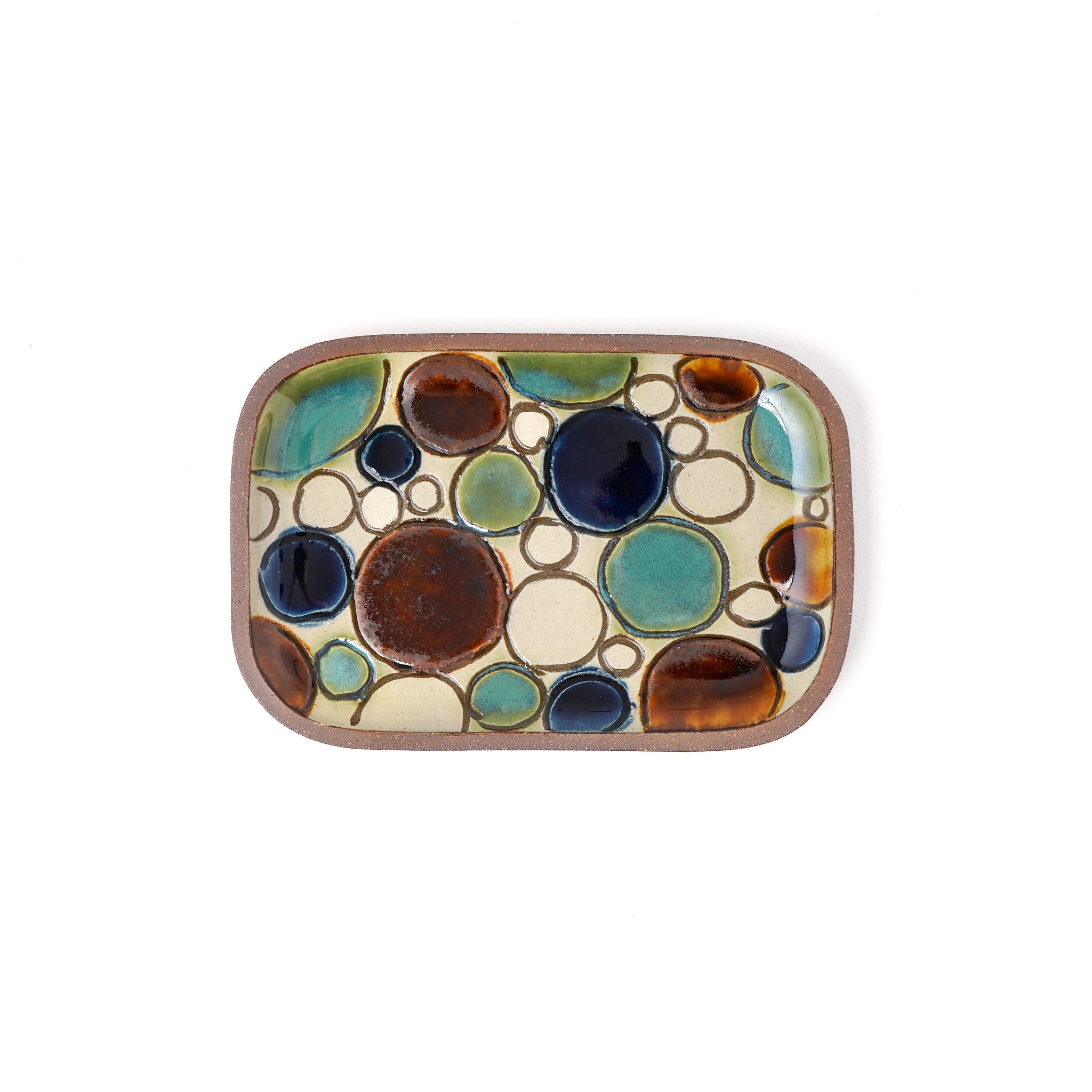 一翠窯 角皿 小 B – mono+iku 育む、暮らしの道具店